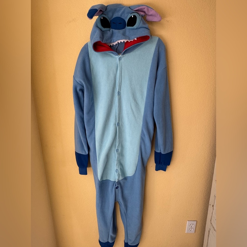 Disney Lilo And Stitch Lilo Button Up Onesie Costume … - Gem